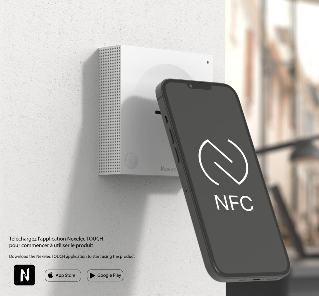 CO2 connected sensor RISE I Nexelec